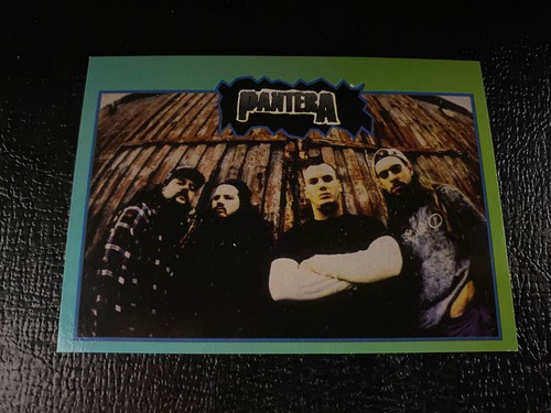 Pantera Phil Anselmo 1997 Argentina International Rock Card Band ...