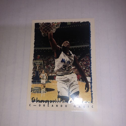 SHAQUILLE O'NEAL ORLANDO MAGIC NBA Basketball Card Topps | eBay Australia