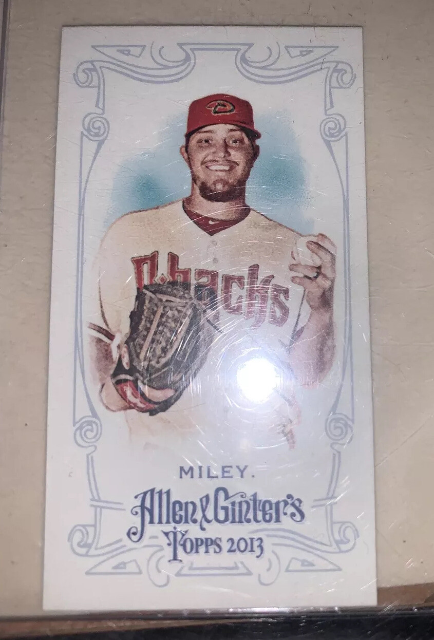 Wade Miley 2013 Topps Allen and Ginter Mini Diamondbacks Baseball Card ...