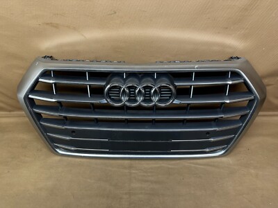 Audi Q5 Quattro S-Line Upper Grille 2018-2020 with Sensor Holes OEM ...
