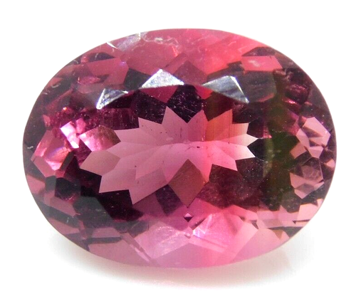 13Ct Natural Certified Bi-Color Brazilian Topaz Oval Shape Loose ...