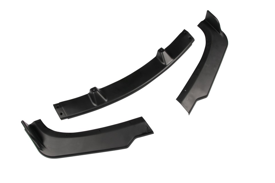 Front Bumper Spoiler Lip Valance Splitter Base Matte Black For BMW E90 ...