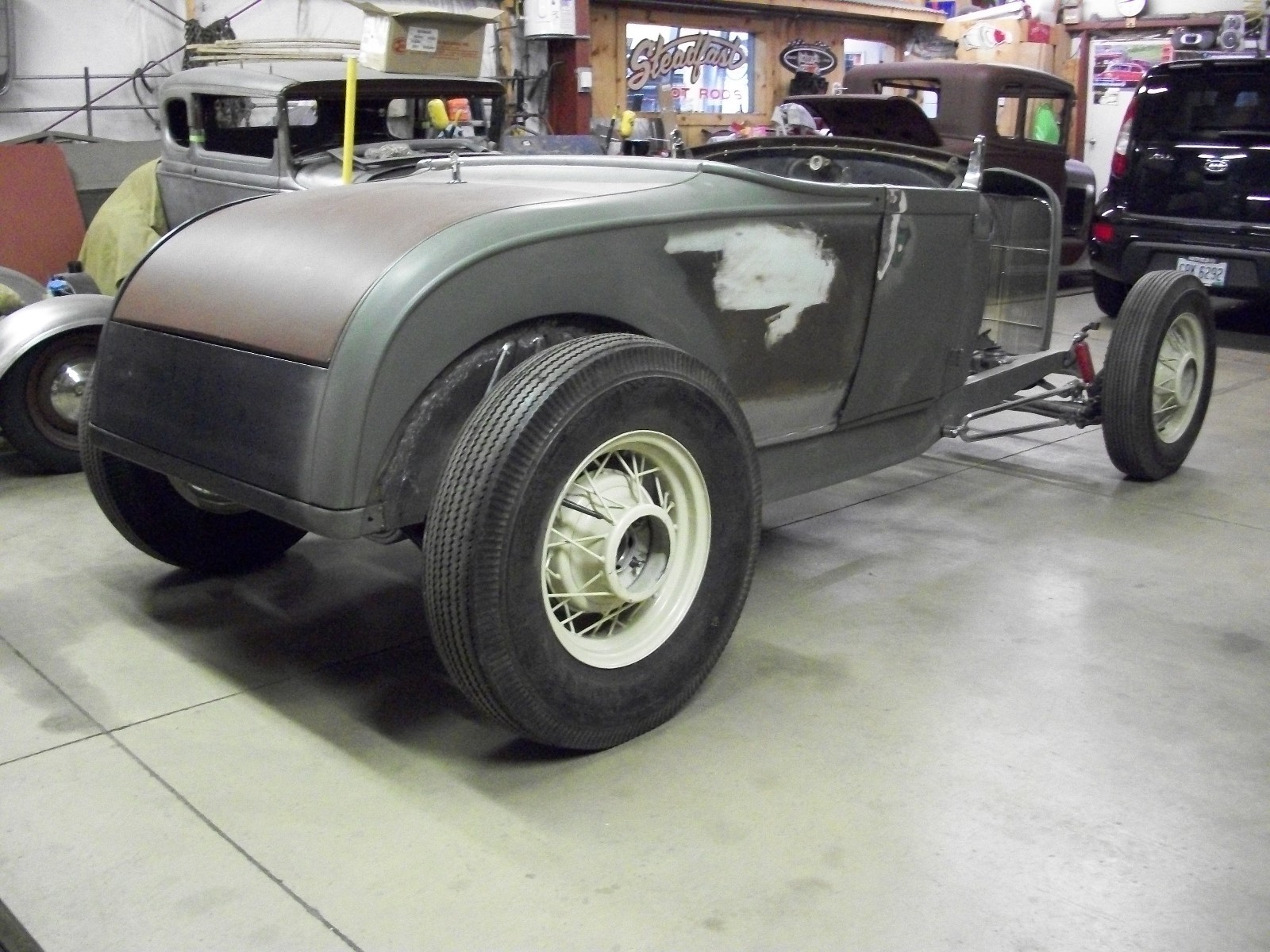 1928, 1929, 1930, 1931 Subrail Kit, Model A Body on a 1932 Chassis ...