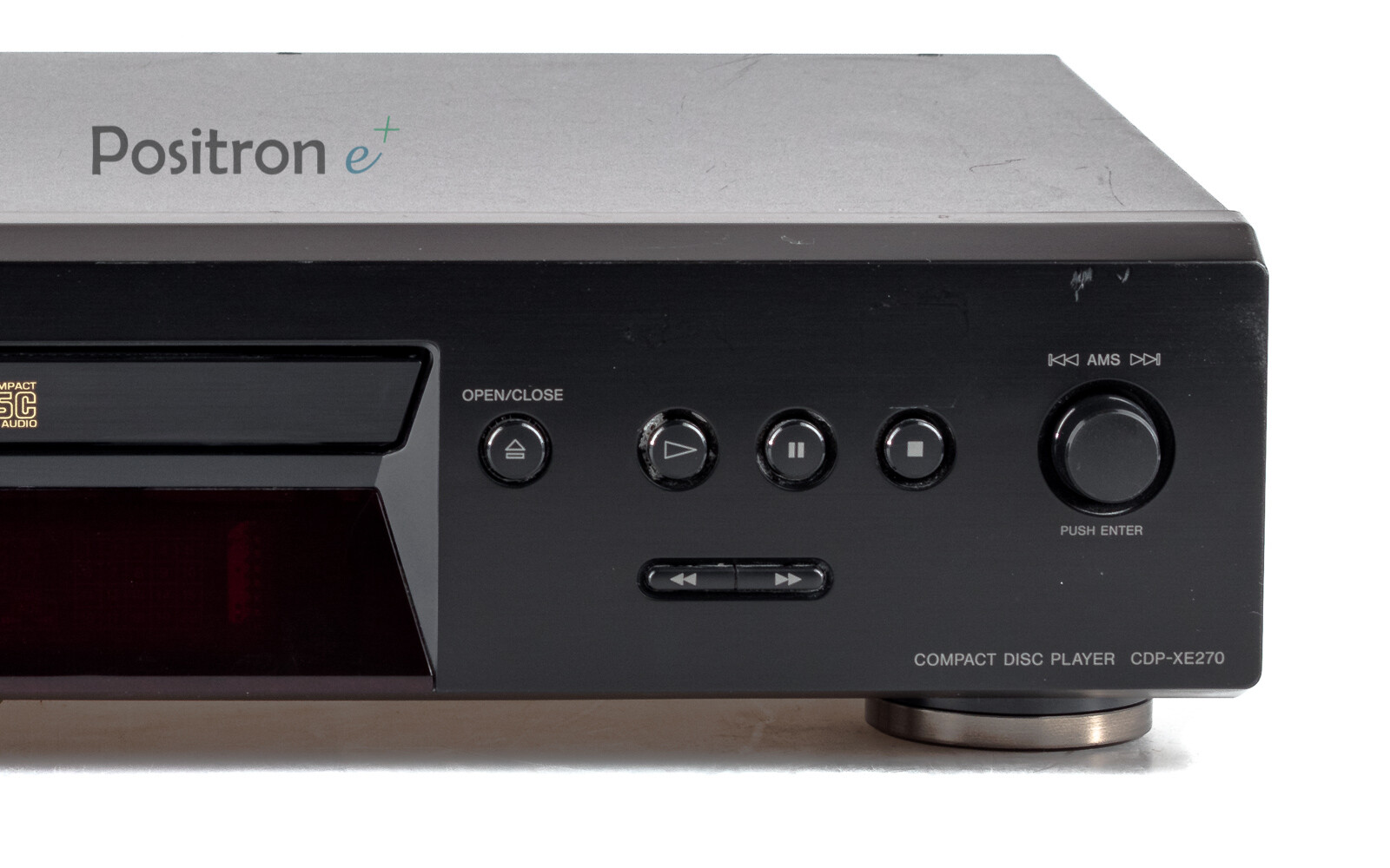 Sony CDP-XE270 CD Player schwarz / Toslink / gewartet 1 Jahr Garantie ...