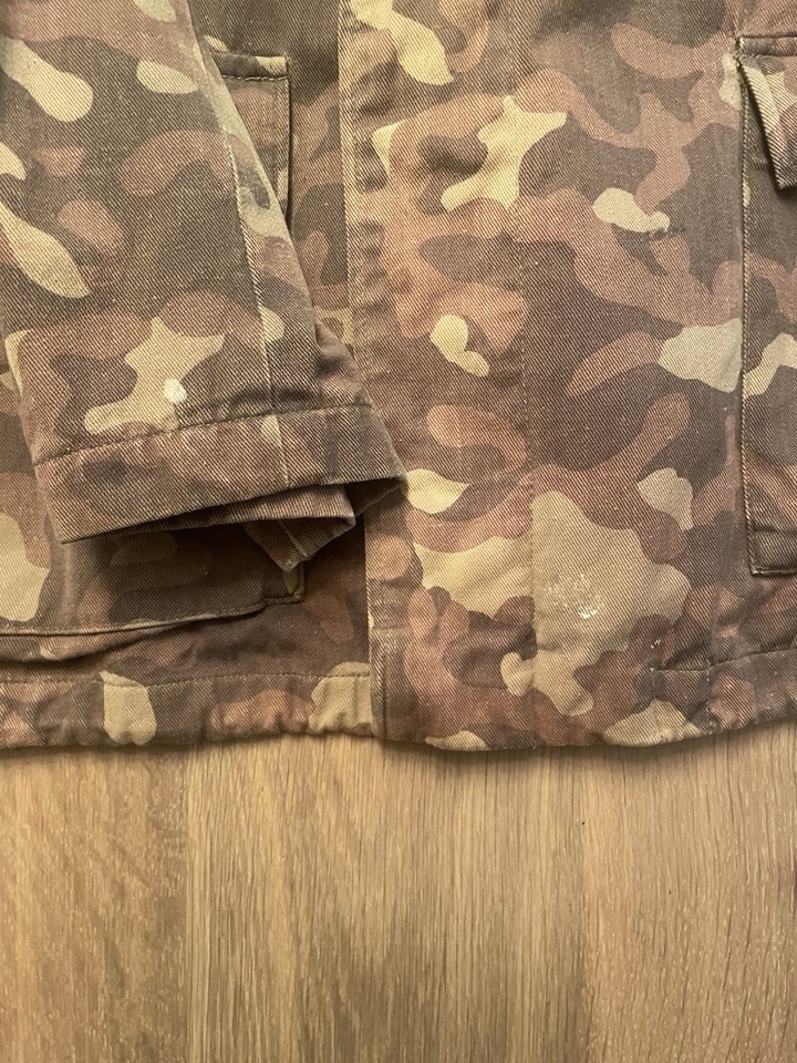 Soviet Butan TTSKO Camouflage Jacket Fur Collar 50-4 | eBay