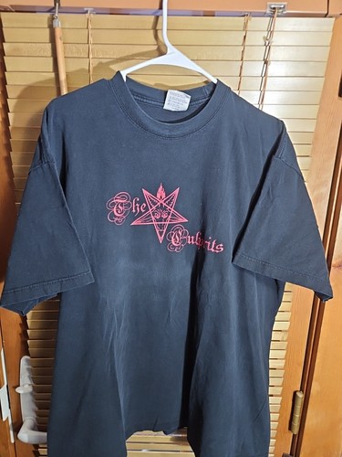 Vintage 90s Y2K The Culprits Heavy Metal Punk Devil Band Tee T Shirt ...