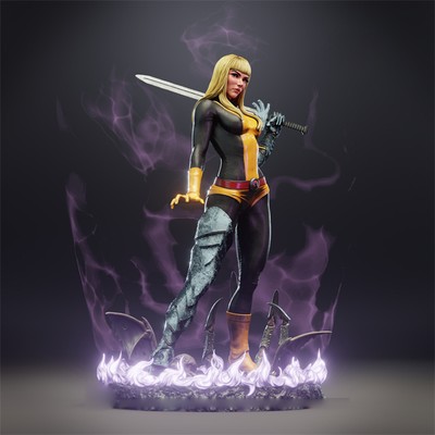 Magik 3D print figure 1/8 1/6 1/4 Model Kit Unpainted Unassembled GK | eBay