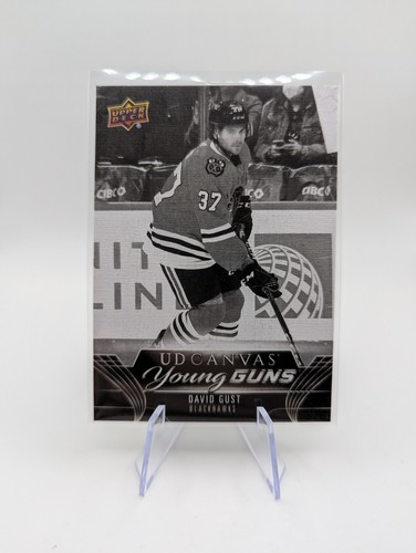 David Gust 2023-24 Upper Deck Series 1 Young Guns Canvas Black #C104 | eBay