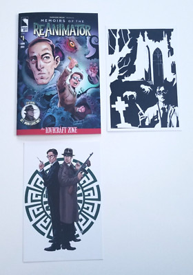 Memoirs of the Reanimator #1 (Darkside Media) Kickstarter Comic + 2 Art ...