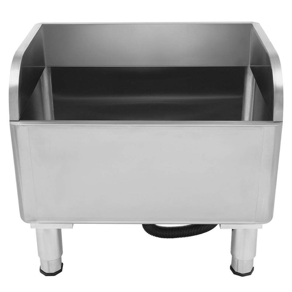 Commercial Stainless Steel Mop Sink Laundry Room Floor Mop Sink with ...