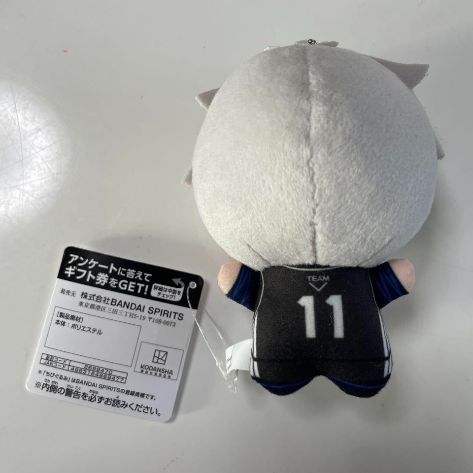 Blue Lock Nagi Seishiro Chibigurumi EPISODE Nagi Plush doll Mascot C JP ...