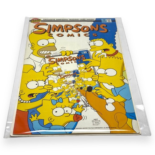 1994 Bongo Comics - The Simpsons - Comic Book #4 - With Factory Sealed ...