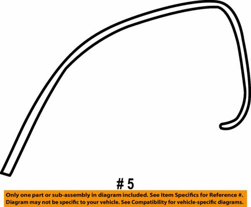 75659-04050 Toyota Pad, quarter panel moulding, no.1 7565904050, New ...