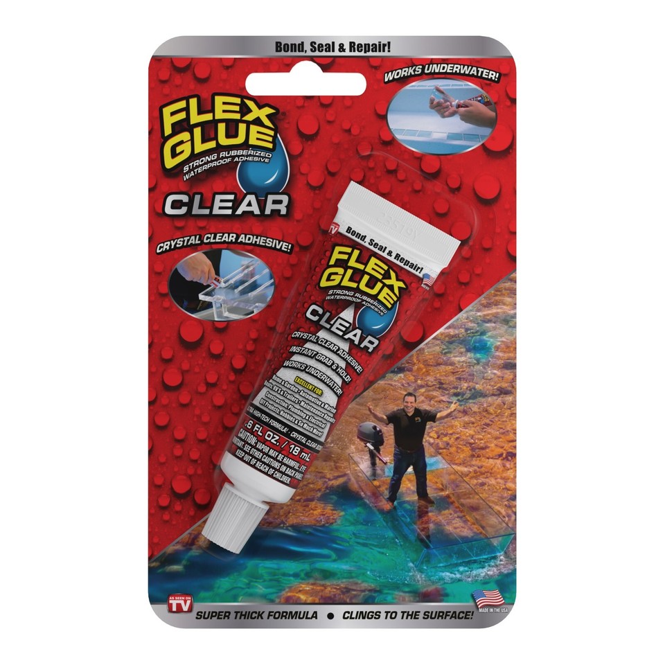 Flex Glue, Super Strong, Rubberized Waterproof Adhesive that Works ...