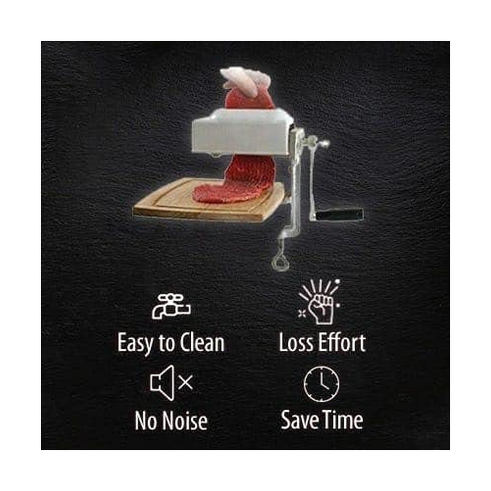 Meat Tenderizer Cuber Heavy Duty Steak Flatten Tool Meat Commercial ...