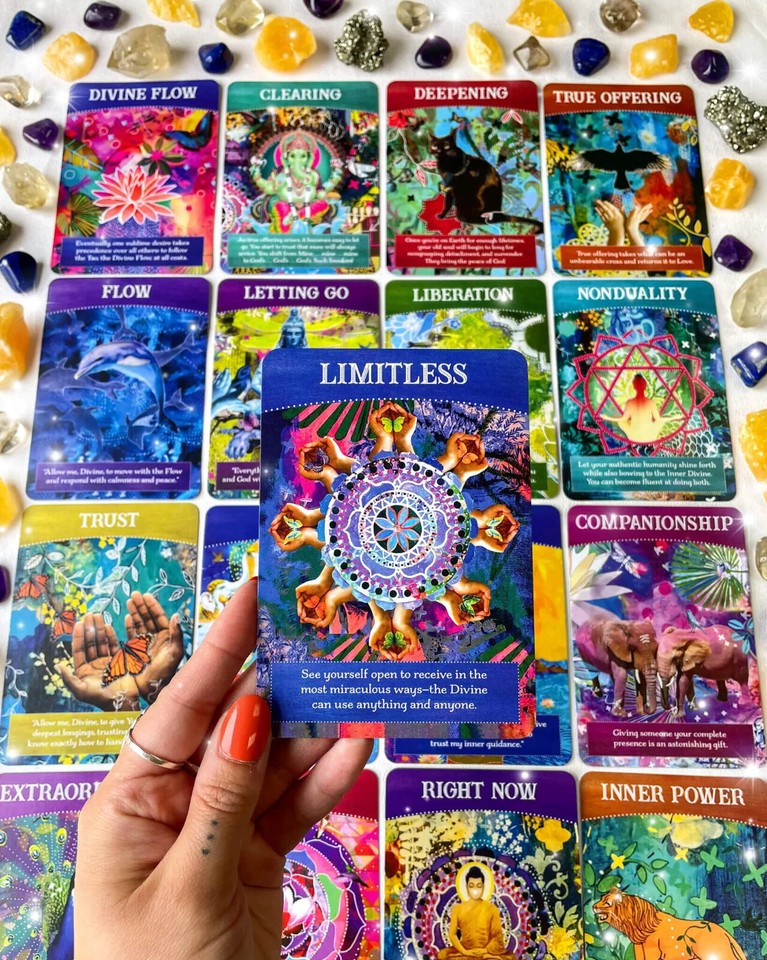 Divine Abundance Oracle Cards 9781401960179| eBay