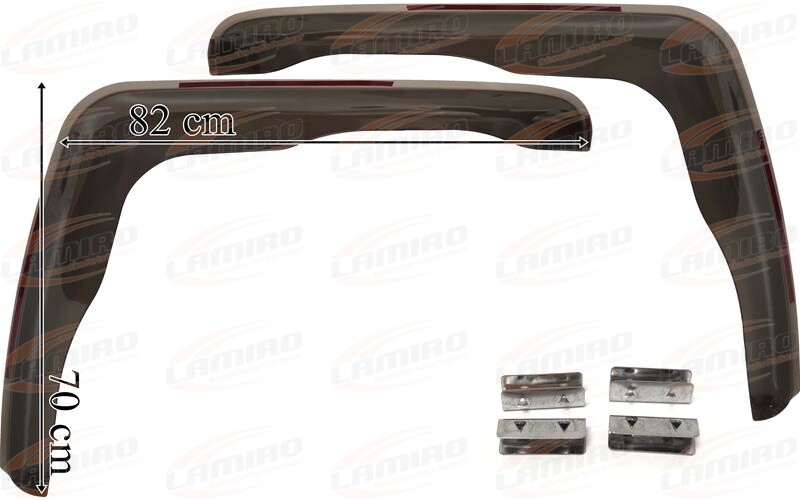 Windabweiser für MERCEDES ACTROS MP4 MP5 AROCS ANTOS LKW Windschutz ...