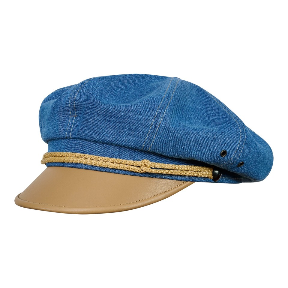 Sterkowski HARLEY Denim Cotton Vintage Motorcyclist Hat Retro Biker ...