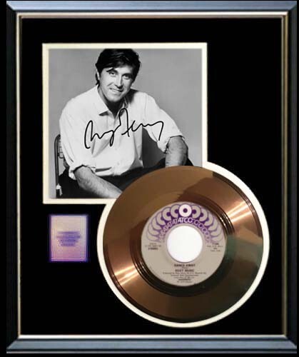 ROXY MUSIC BRYAN FERRY GOLD RECORD DANCE AWAY W-PRINTED SIGNATURE ...