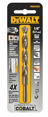 Cobalt Split-Point Drill Bit, 11/64-In. DWA1211 | eBay