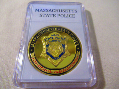 MASSACHUSETTS STATE POLICE Challenge Coin | eBay