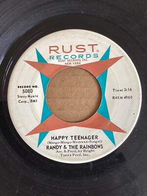 DOOWOP45 RANDY & RAINBOWS RUST 5080 HAPPY TEENAGER / DRY YOUR EYES | eBay