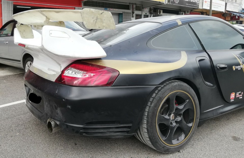 Fit For Porsche 911 996 TURBO/C4S Cabriolet ONLY Rear Engine Decklid ...