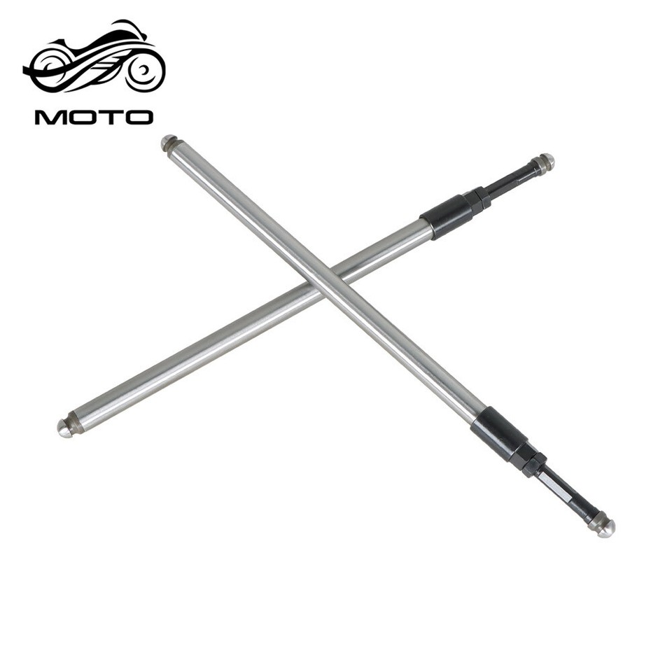 Adjustable Pushrods Kit Set for Evo Evolution Big Twin Dyna FXST 84-99 ...