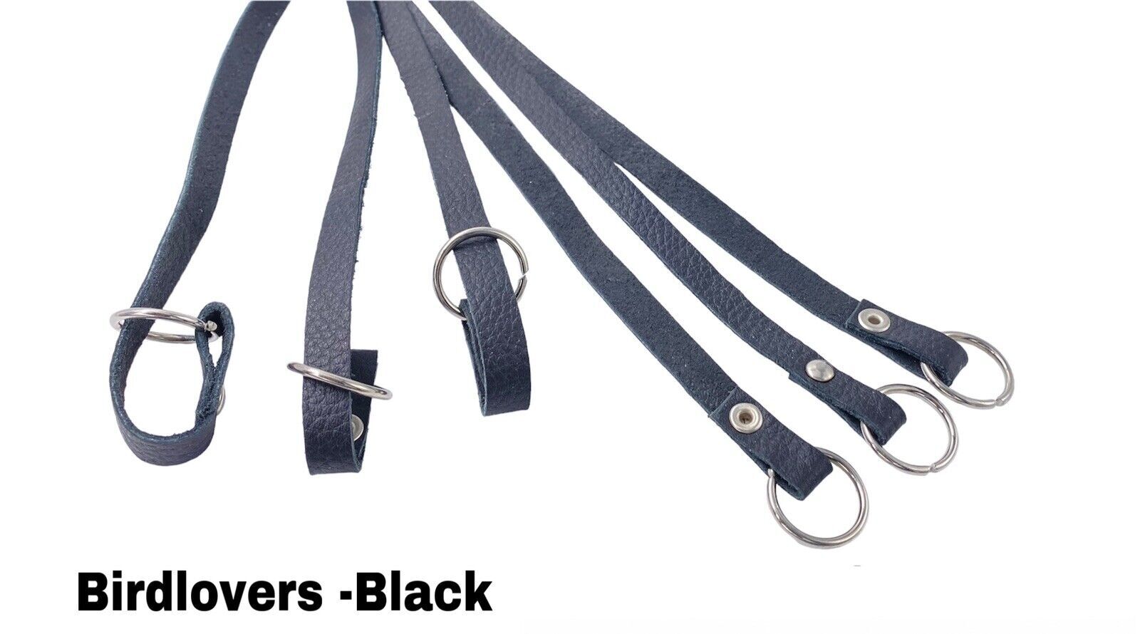 Leather Hunting Game 12/6 Birds/Duck/Pigeon Hanger Carrier Strap BLACK ...