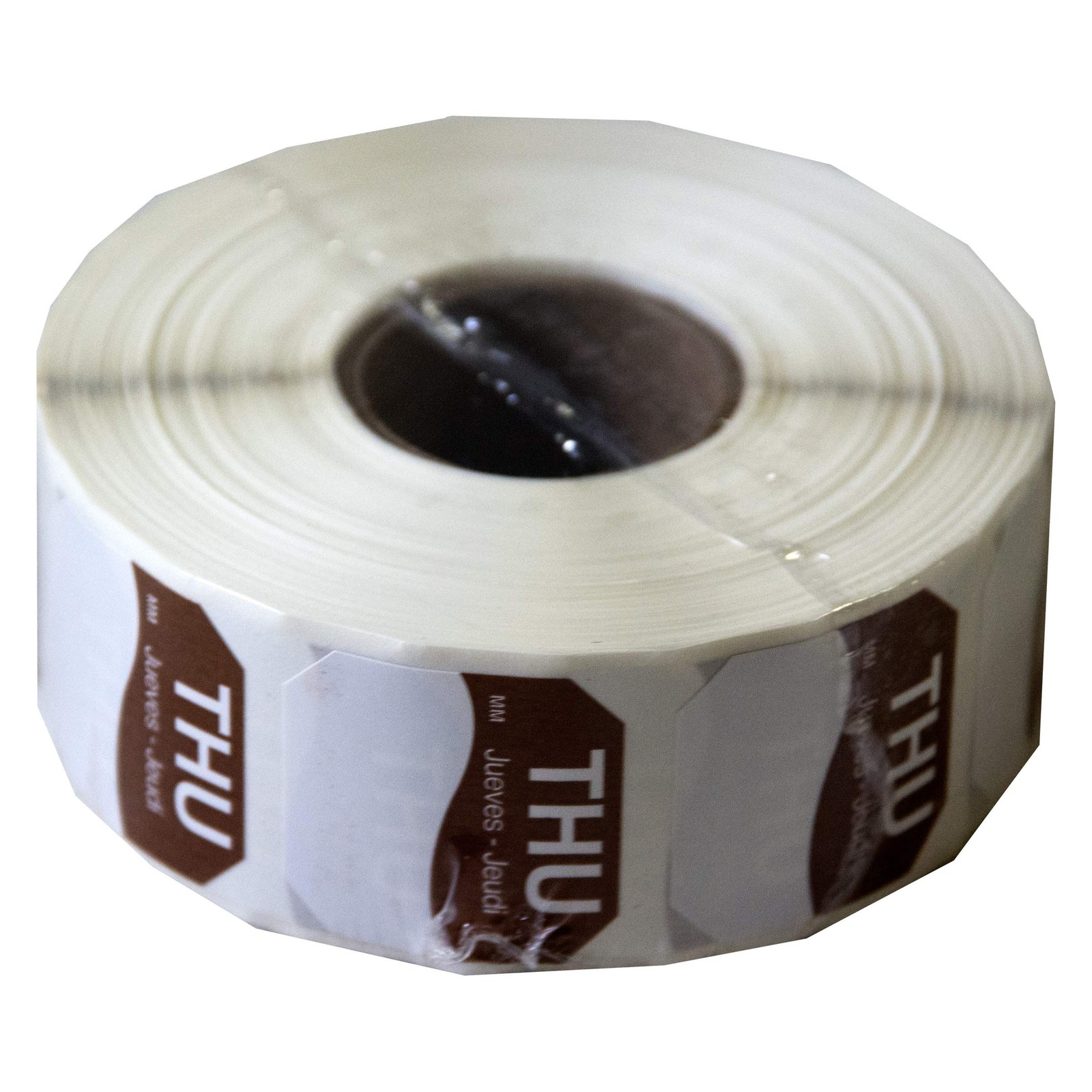 DayMark Day of The Week 1" x Removable Label, THU (Roll 1*1 inches ...