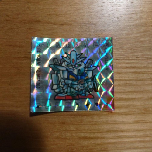 Sd Gundam Gashapon Warrior Sticker Zz | eBay