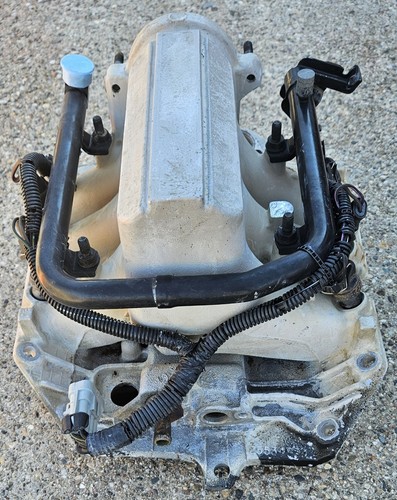 1988-1991 GM 3800 V6 LN3 Intake Manifold + Fuel Rail/Injectors 25534834 ...