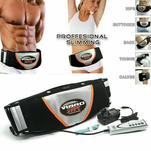 Electric Massage Belt Stomach Slim Fat Burn Weight Loss Body Shaper ...