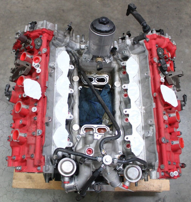 Ferrari 488, Engine / Motor, Long Block, Dmg to Back and Valve Cover ...