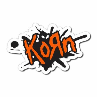 Korn Sticker / Decal - Metal Band Music CD Album Car Laptop Guitar Ute ...