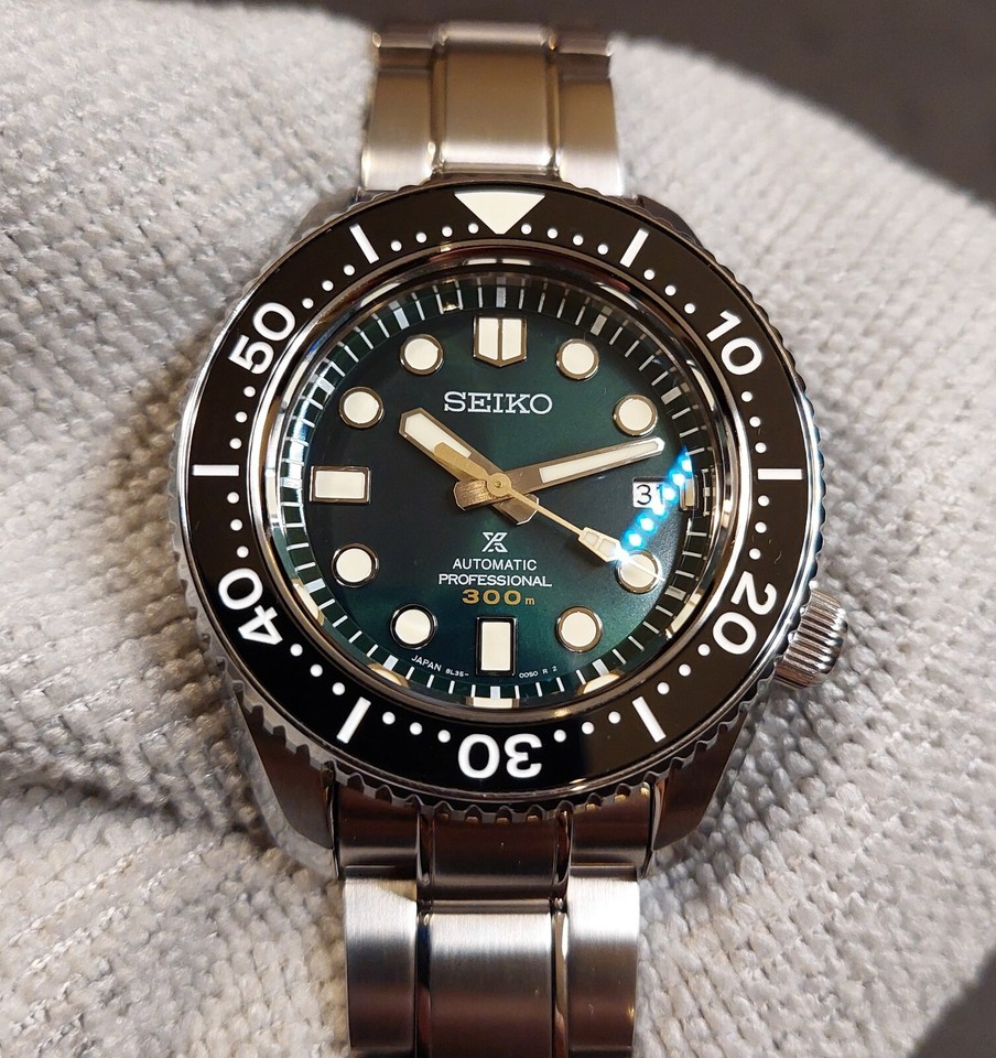 Seiko Prospex 140th Green Marinemaster 300M Diver Watch SBDX043 Limited ...