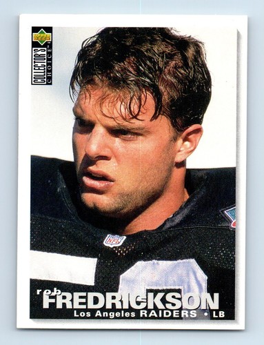 1995 Collector's Choice Rob Fredrickson Los Angeles Raiders #286 | eBay