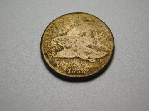 OLD US COIN 1858 FLYING EAGLE CENT PENNY | eBay