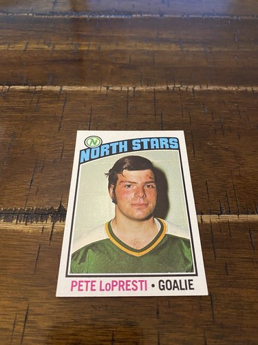 Pete LoPresti 1976-77 Topps Minnesota North Stars #184 | eBay