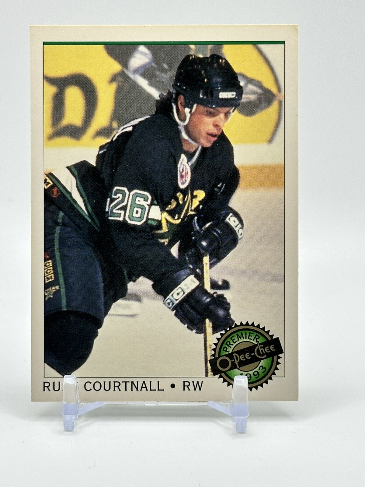 1993-94 O-Pee-Chee Premier Russ Courtnall Minnesota North Stars #20 | eBay