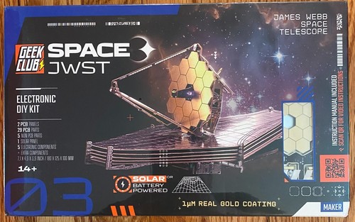 Space O DIY Engineering Kit - James Webb Space Telescope Model Building ...