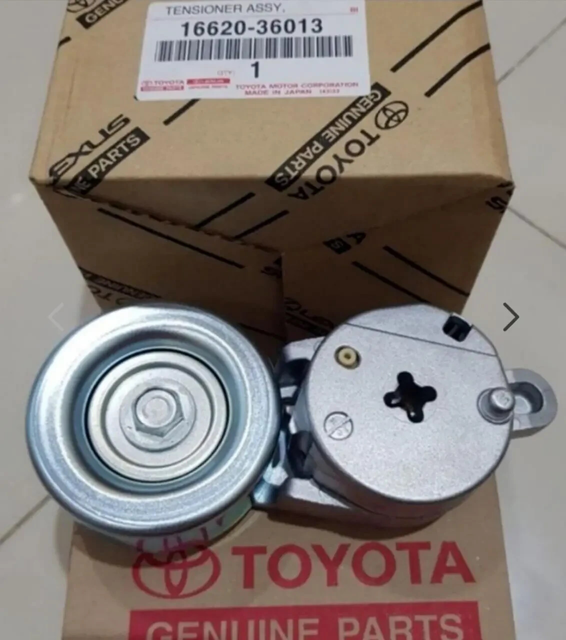 TOYOTA 16620-36013 RAV4 Venza Belt Tensioner Camry Highlander Genuine ...