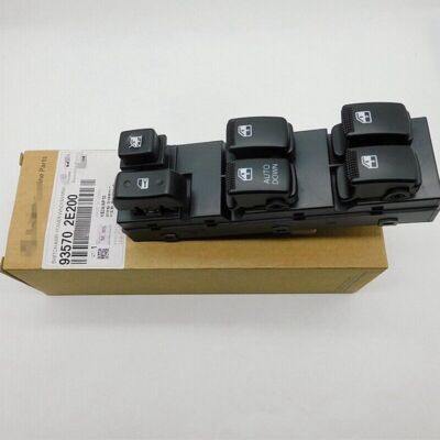 New Power Window Main Switch Left Driver For 2005 Hyundai Tucson 93570 ...