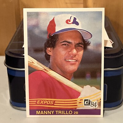 1984 Donruss Manny Trillo 575 Montreal Expos Baseball Card 1H | eBay