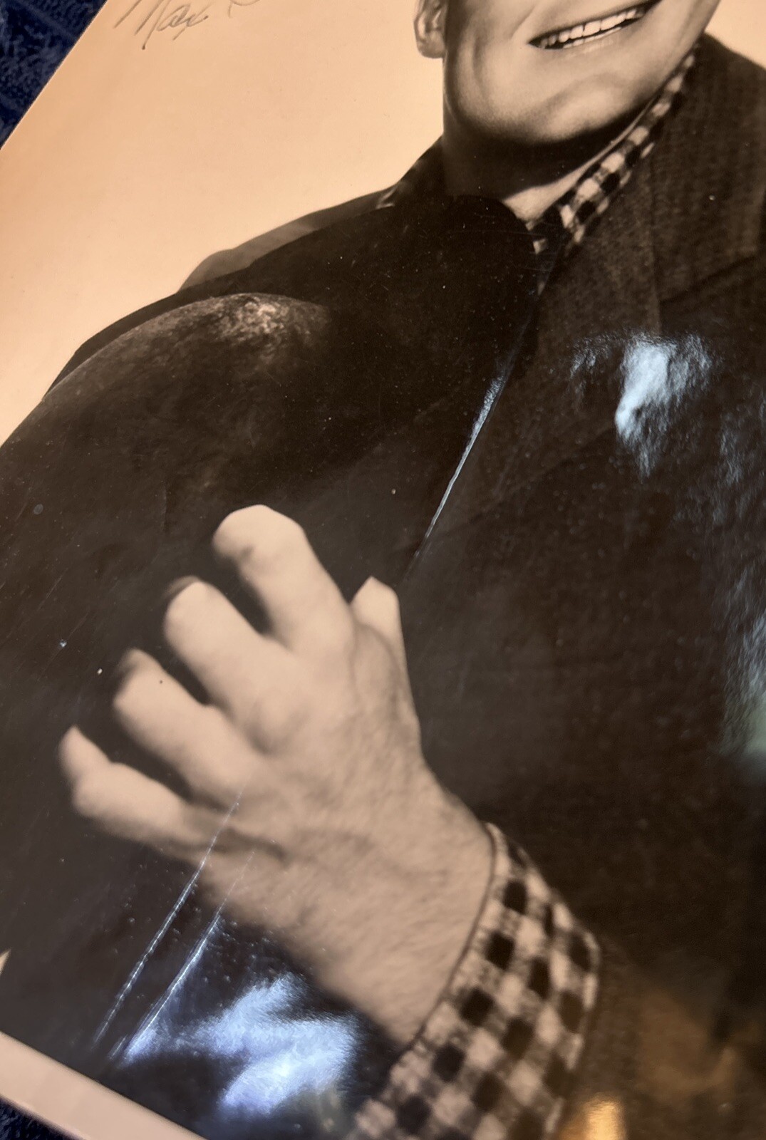 Max Baer JETHRO The Beverly Hillbillies Original Autographed black ...