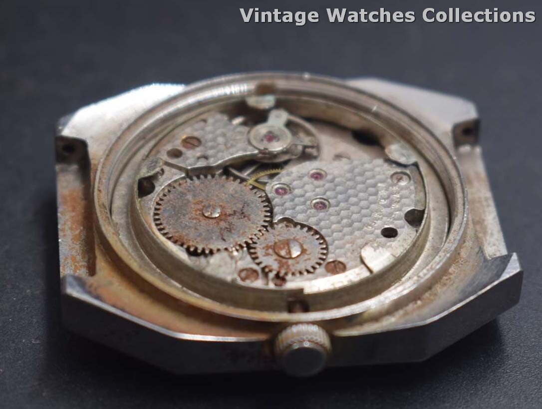 Ricoh-Winding Non Working Watch Movement For Parts And Repair O-11711 ...