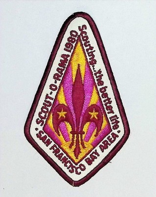 Scout-O-Rama 1980 Boy Scout Event Patch San Francisco Bay Area | eBay