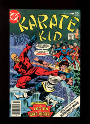 KARATE KID, The Legion of Super-Hero's!, 1977, DC, #10, Bag /board ...