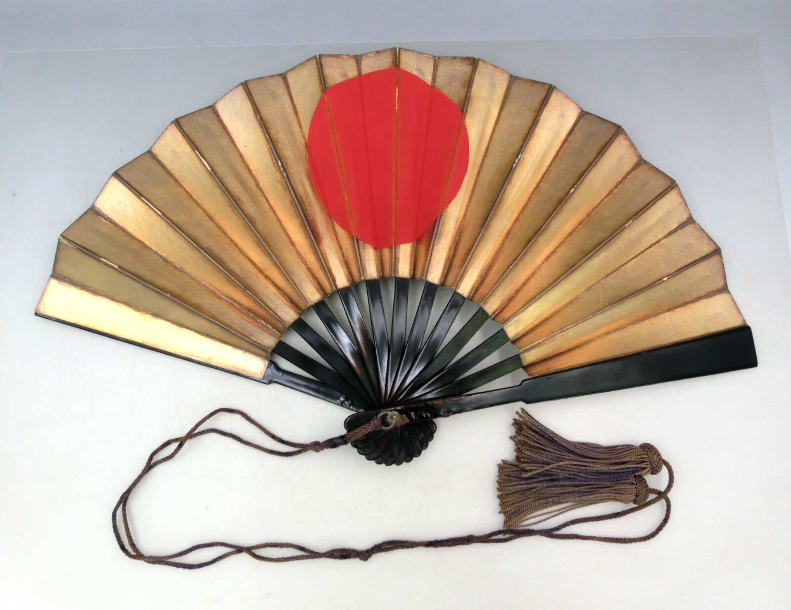 Japanese Original Vintage Iron Folding fan | Grelly USA