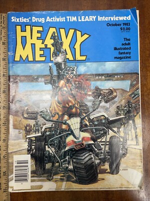 VTG Heavy Metal Magazine October 1983 The Third Song: God's Tower Tim ...
